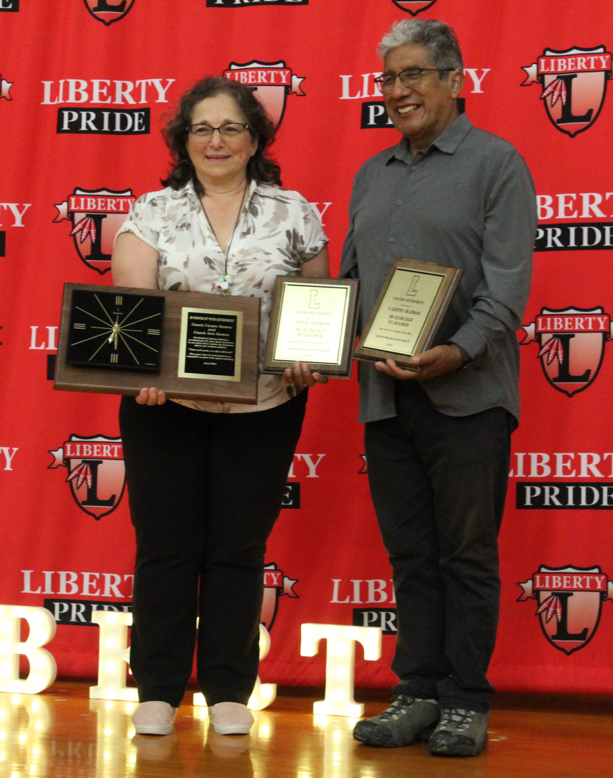 Liberty High School honors athletes - Liberty Central School District