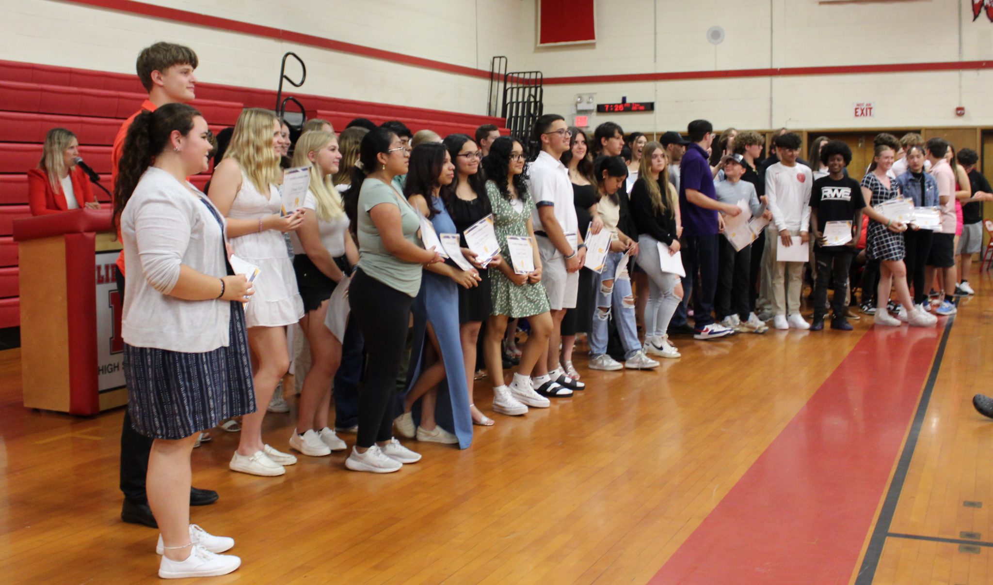 Liberty High School honors athletes - Liberty Central School District