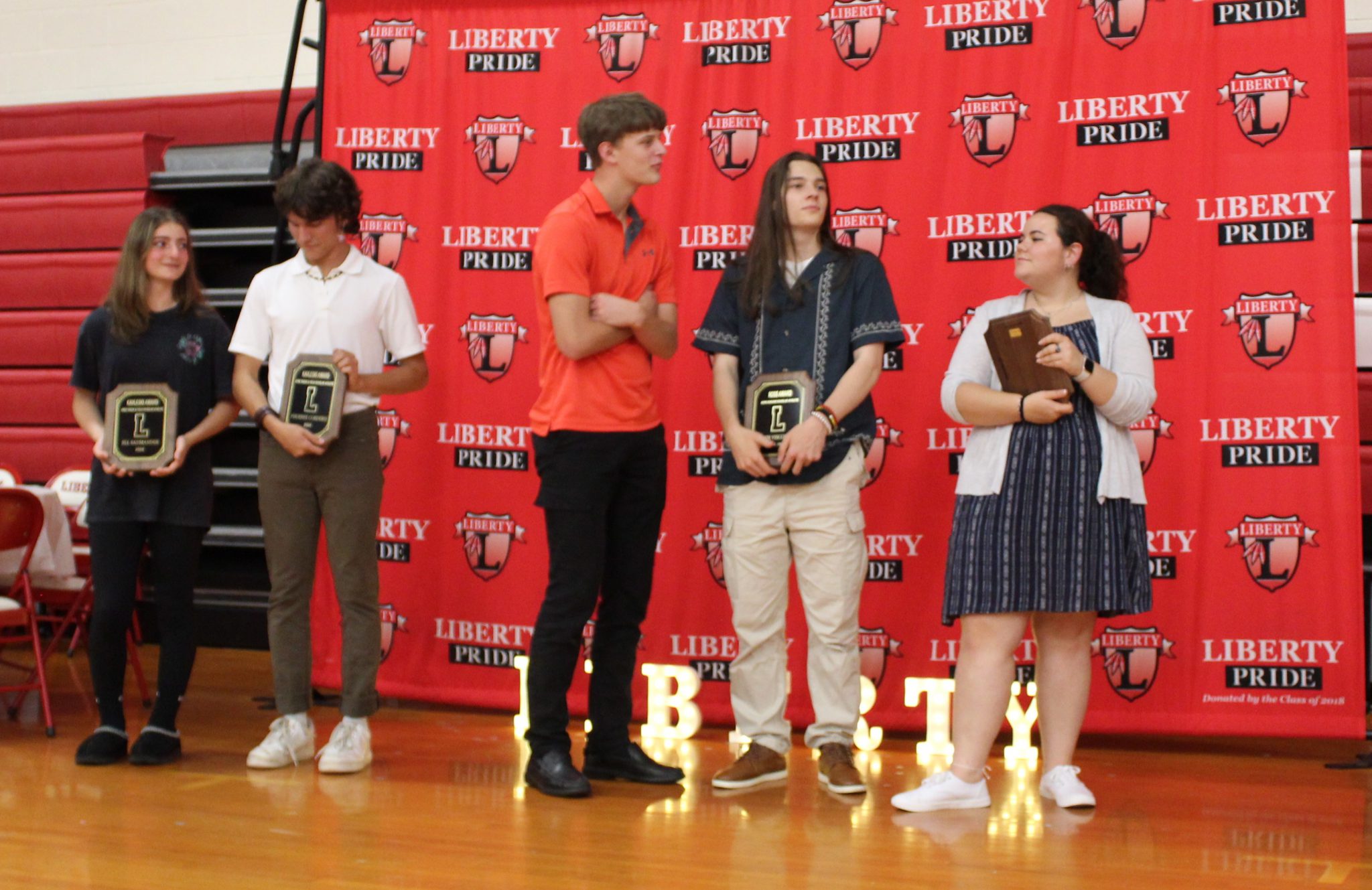 Liberty High School honors athletes - Liberty Central School District