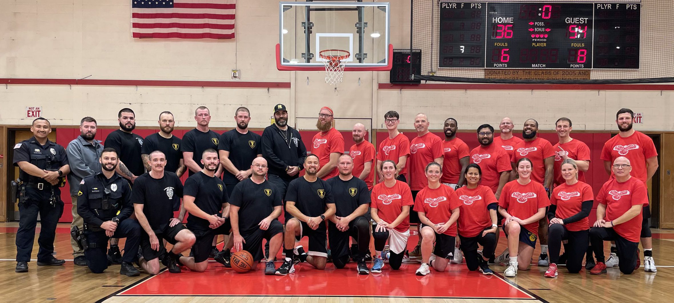 LPD beats LCSD again in annual basketball game; scholarship fund wins ...
