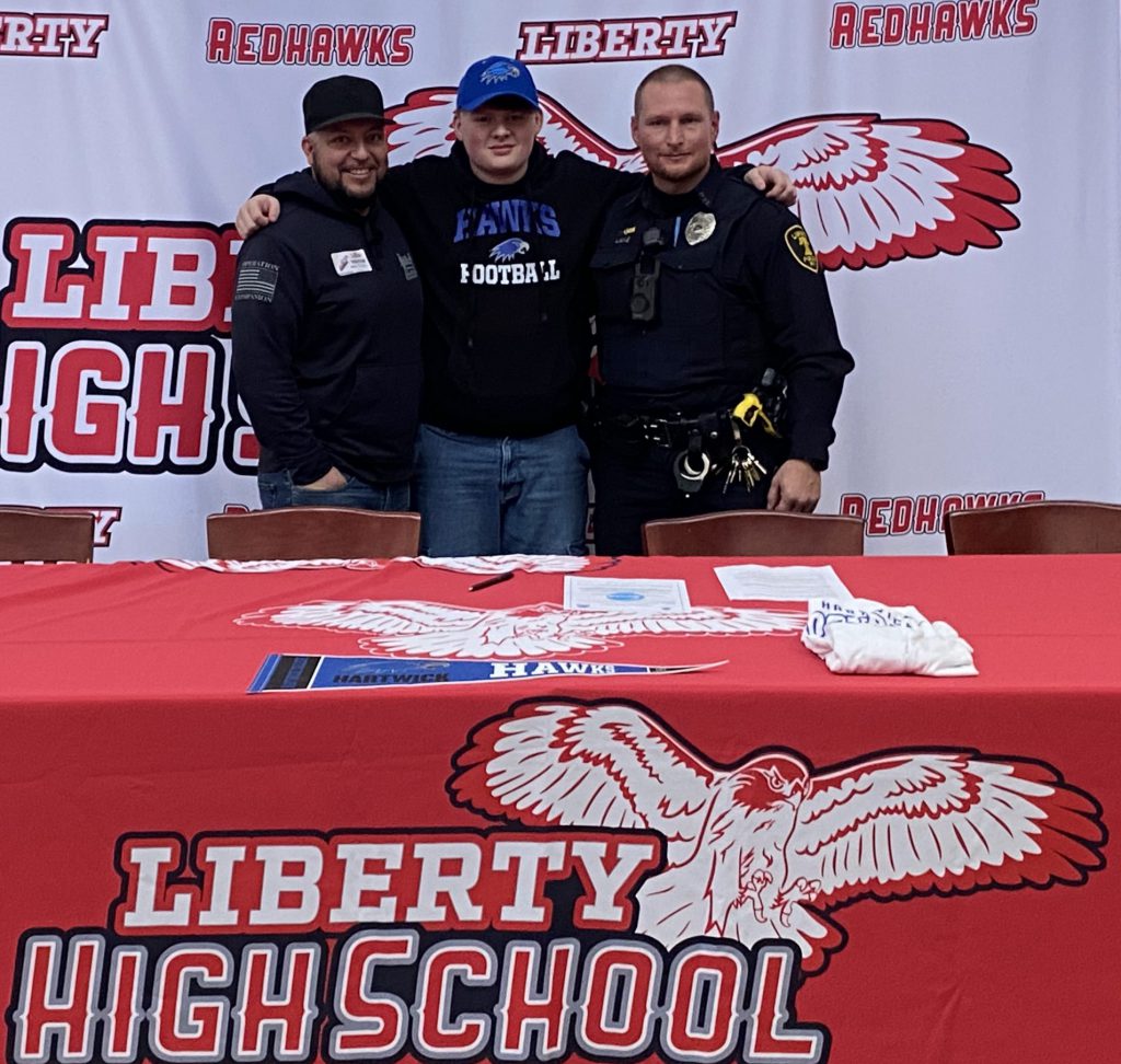 Redhawk football player to become Hartwick Hawk - Liberty Central ...